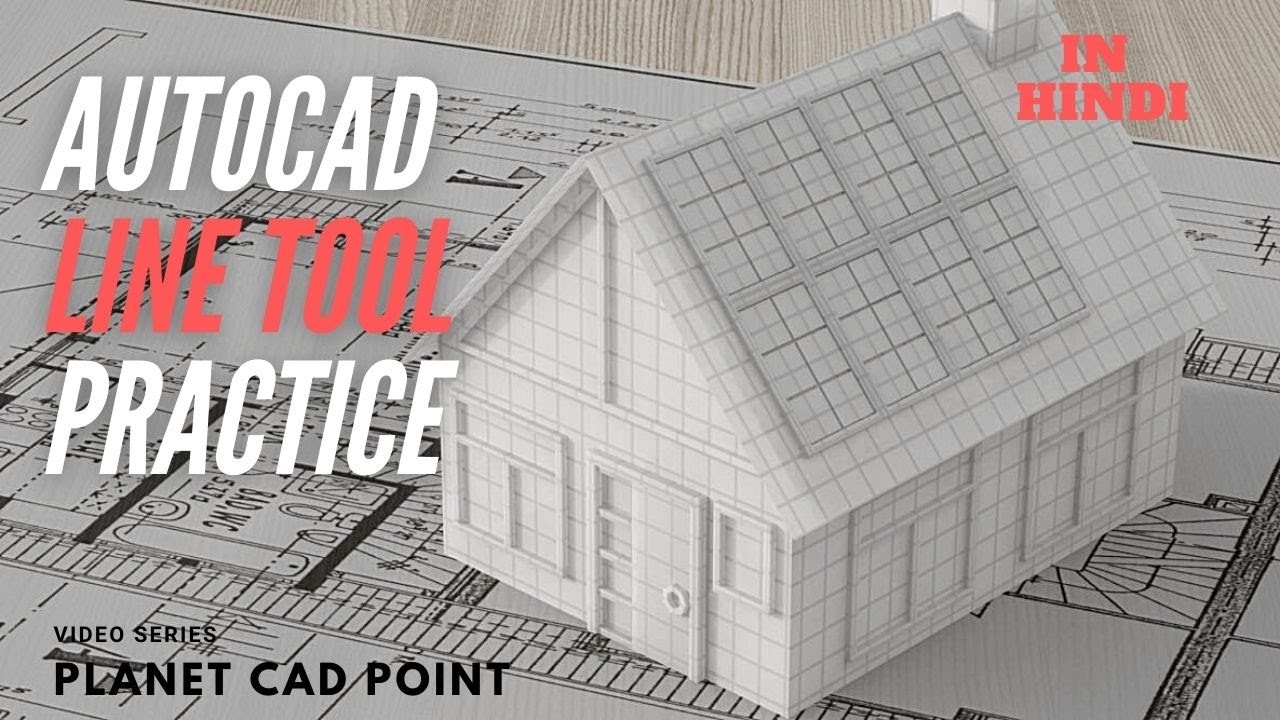 AutoCAD Line Tool Practice - YouTube