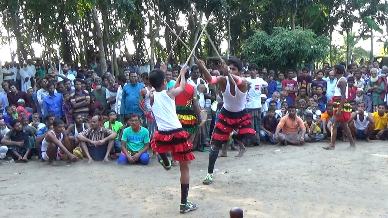 Best Lathi Khela Performance in a Village || Stick Dance - YouTube
