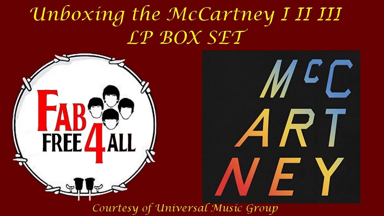 Unboxing McCartney I II III 3LP Box Set (EXCLUSIVE!) - YouTube
