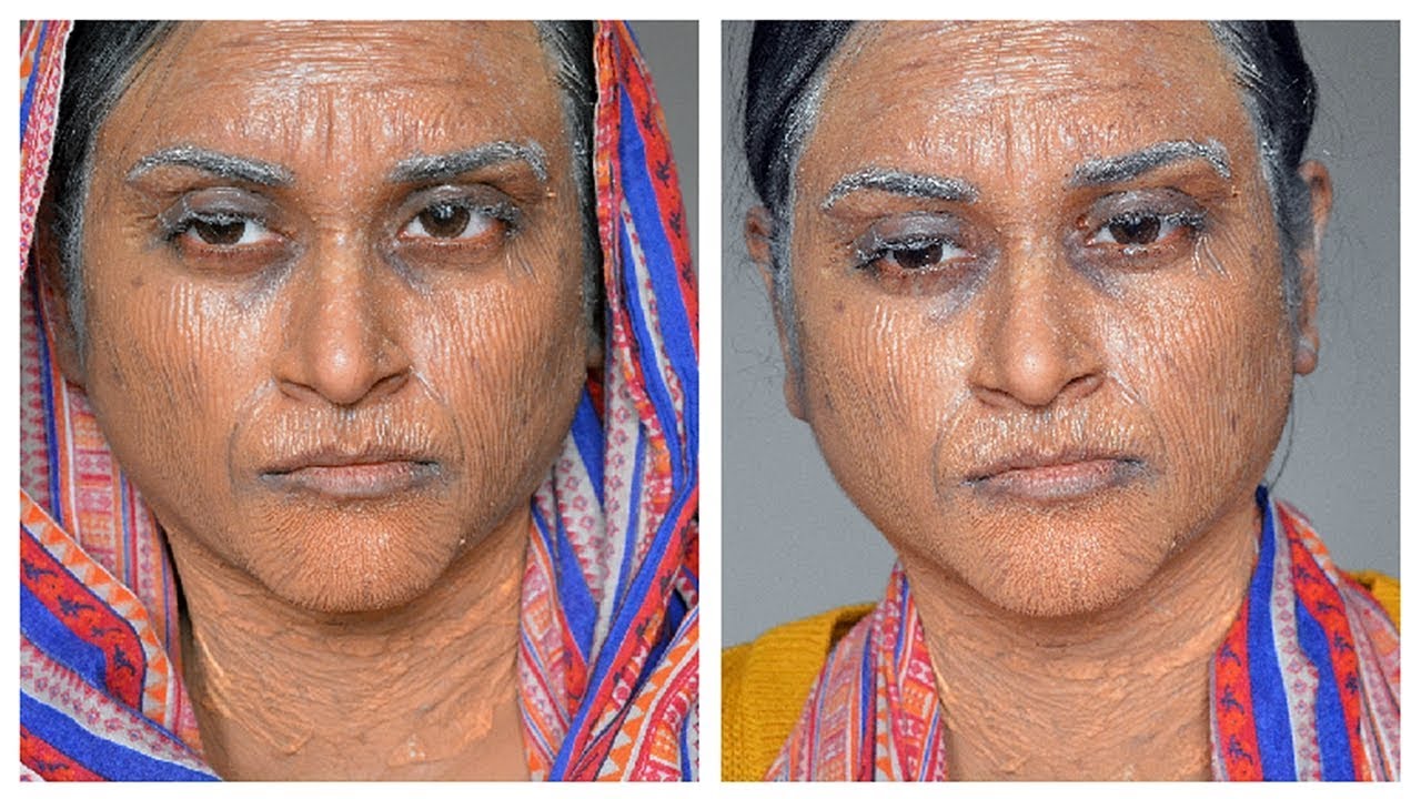 Transforming Into 100 Year Old Woman - YouTube