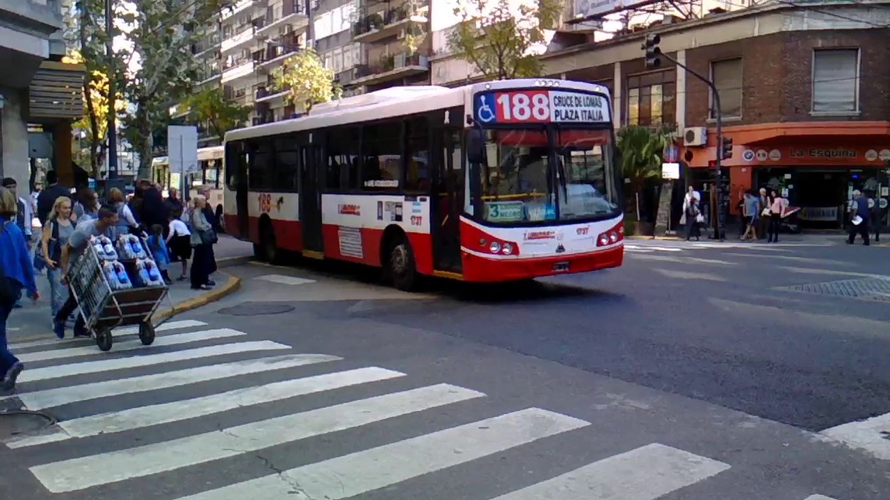 Línea 188 Interno 1737 | (TB II MT 17.0 LE 4c Con a/a) - YouTube