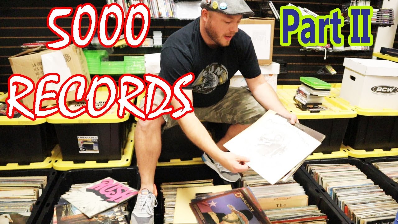 5000 Records Part II collection buy Rock Metal Autographed Vinyl - YouTube