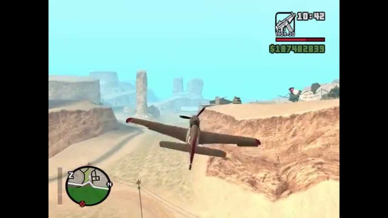 GTA San Andreas Rustler (WW2 Plane) - YouTube