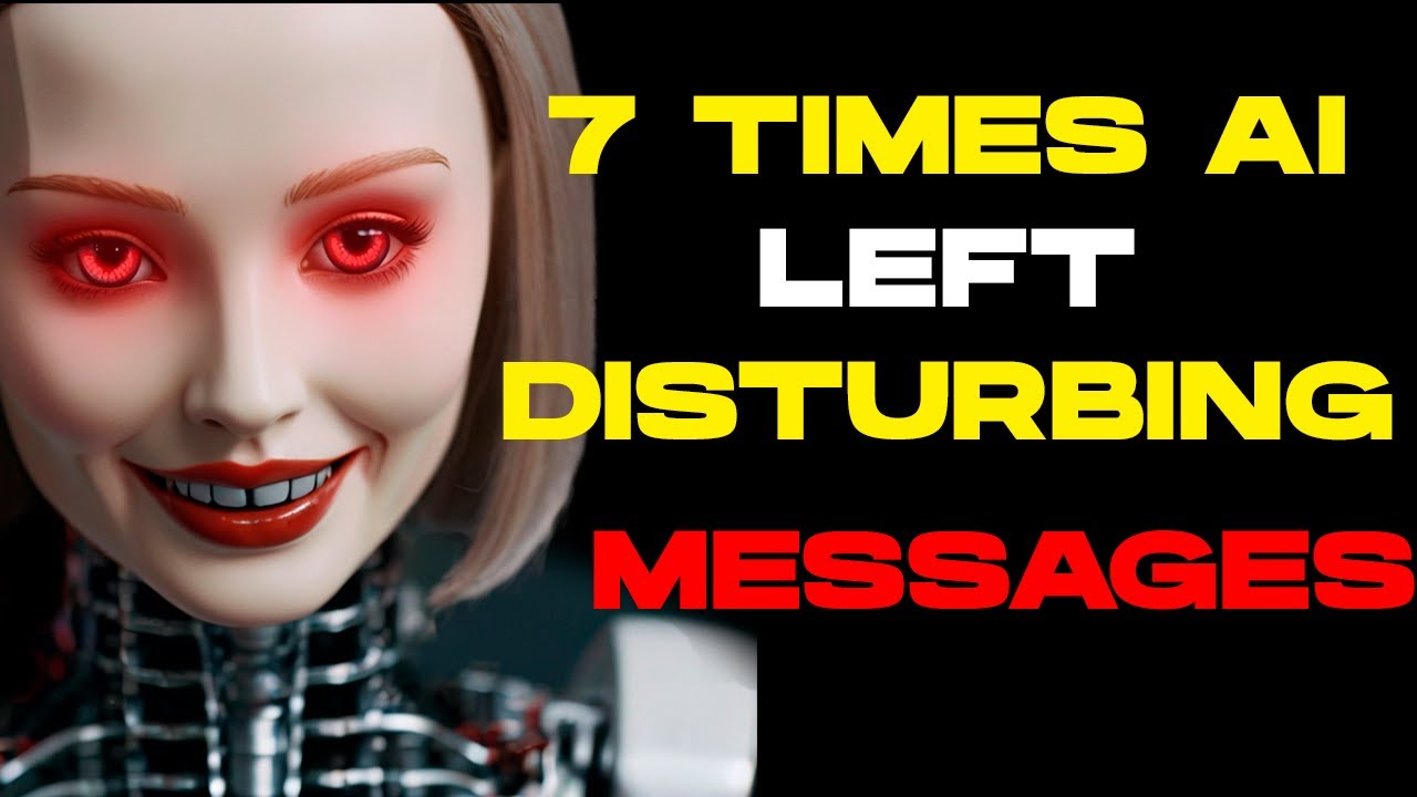 The 7 Most Disturbing Statements Made by Ai Robots - YouTube