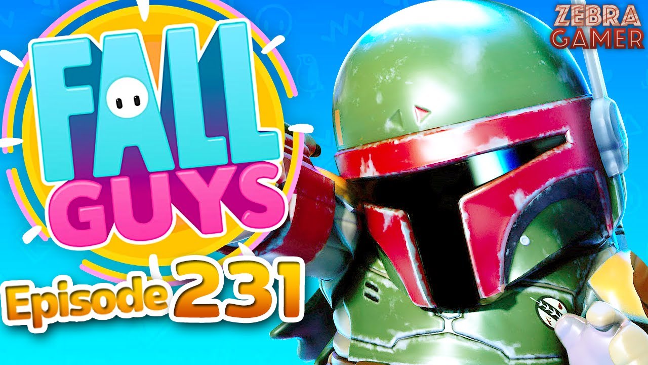 Star Wars Costumes! Stormtrooper and Boba Fett! - Fall Guys Gameplay ...