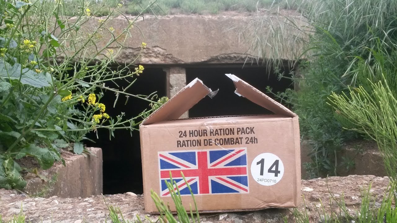 British Army 24 Hour Operational Ration Pack - YouTube