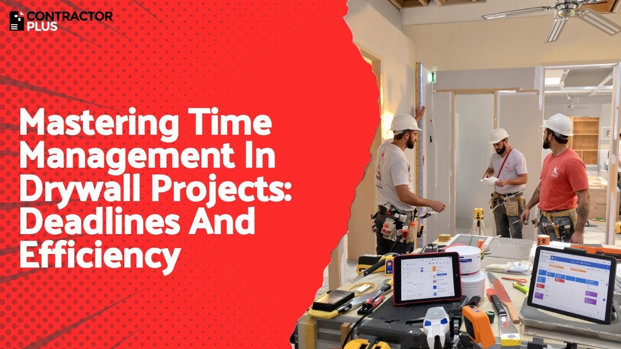 Mastering Time Management In Drywall Projects: Deadlines And Efficiency ...