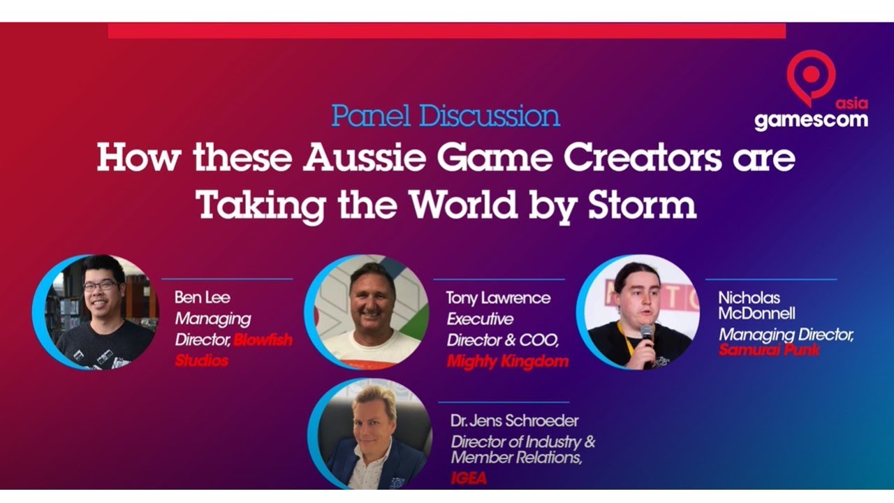 [Panel Discussion] How These Aussie Game Creators are Taking The World ...