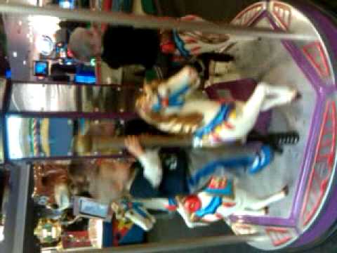 kids on carousel at chuck e cheese - YouTube