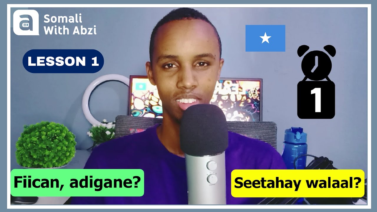 Daily Somali Prases - Lesson 1 - YouTube