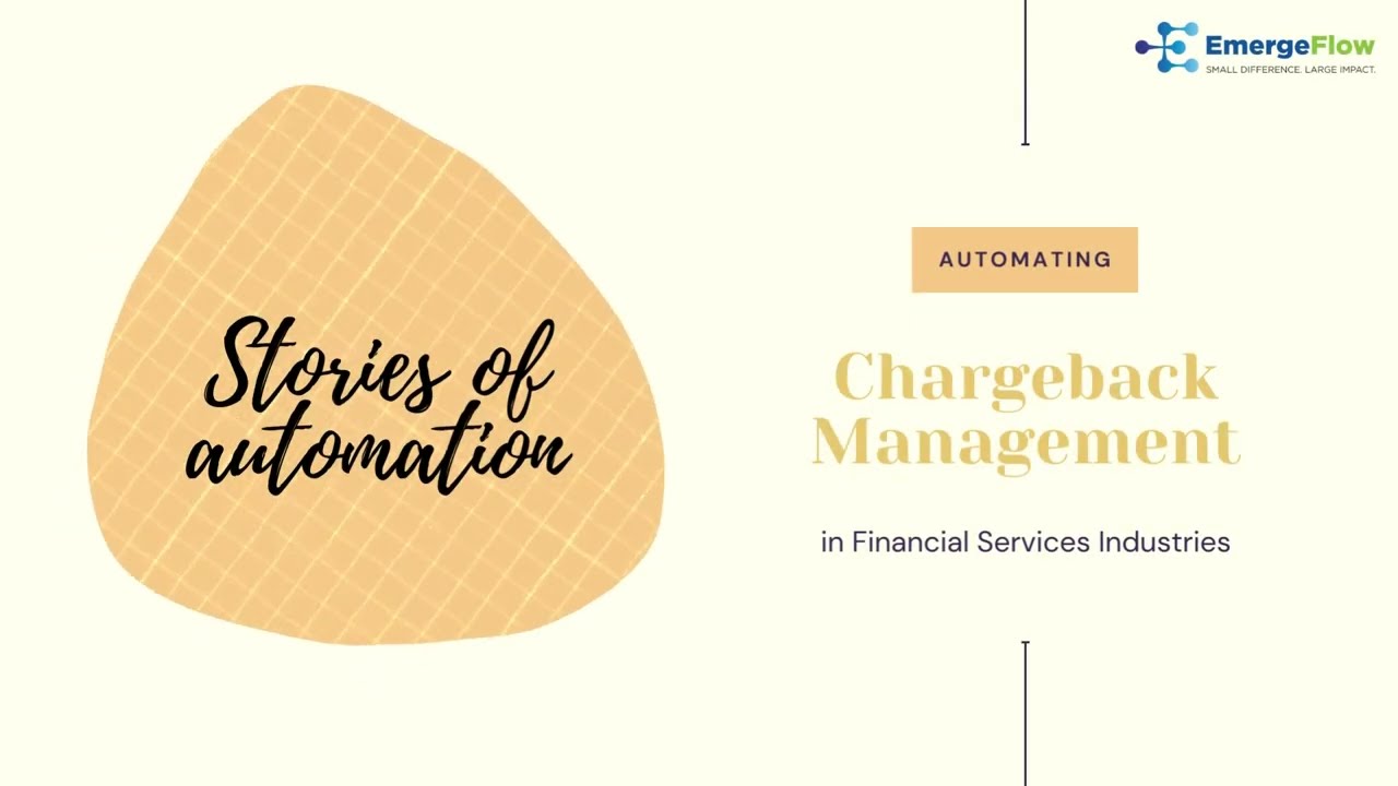 Stories of Automation - Chargeback management | Robotic Process ...
