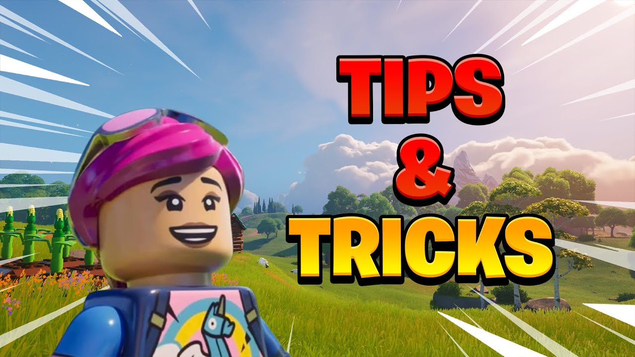 Lego Fortnite TIPS & TRICKS for survival! - YouTube