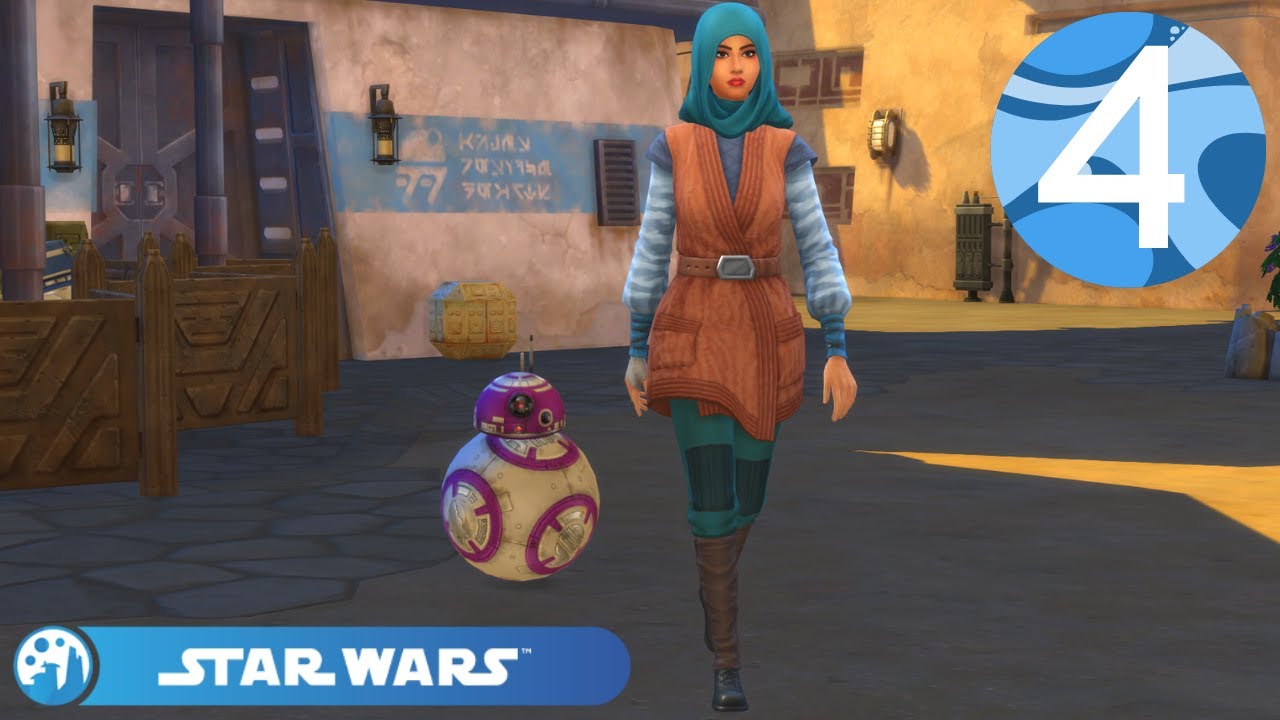 MISSION: FOREST FLIGHT | Let's Play The Sims 4 Star Wars: Journey to ...
