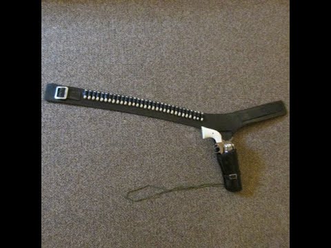 ARVO OJALA HOLLYWOOD CUSTOM FAST DRAW WESTERN GUN RIG - GUNSMOKE - YouTube