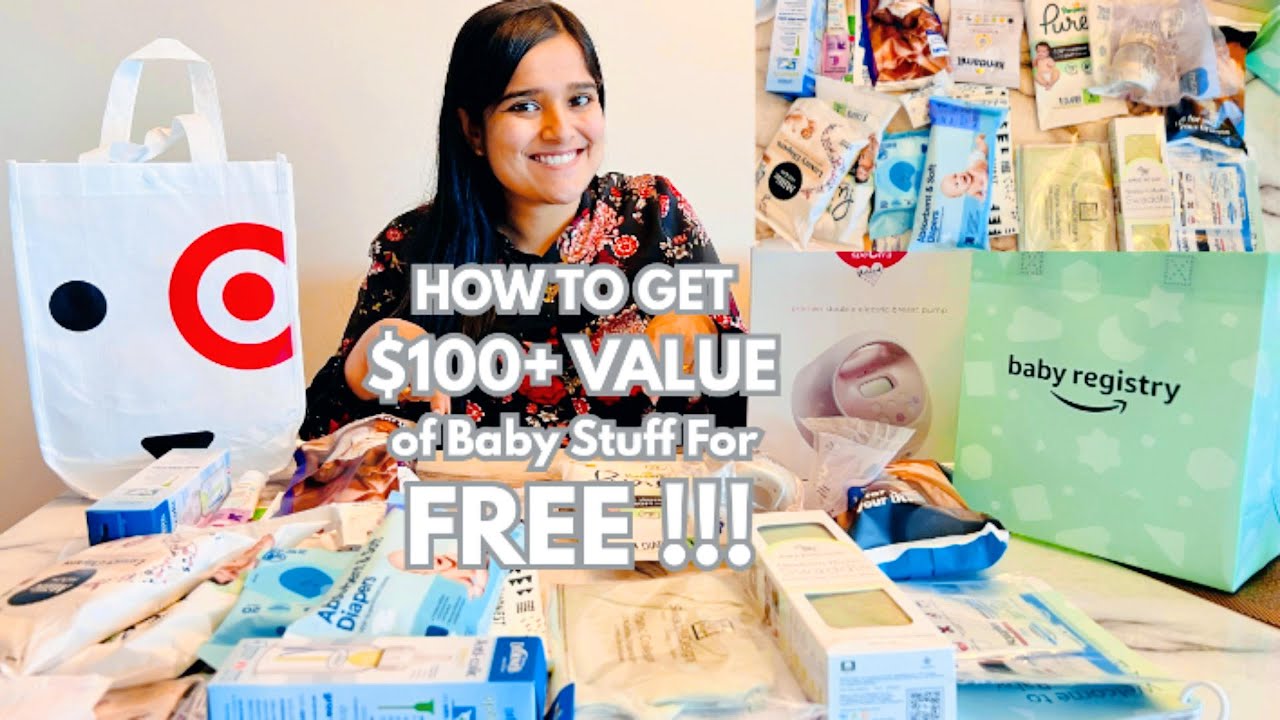 How to get $100+ of FREE Baby Stuff 🎁From Target & Amazon! | Unboxing ...