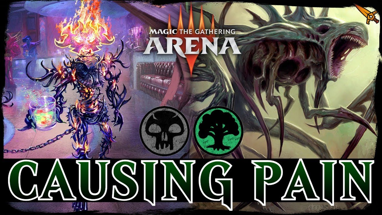 PAIN & SUFFERING | MTG Arena - Golgari Fight Obliterator Life Drain ...