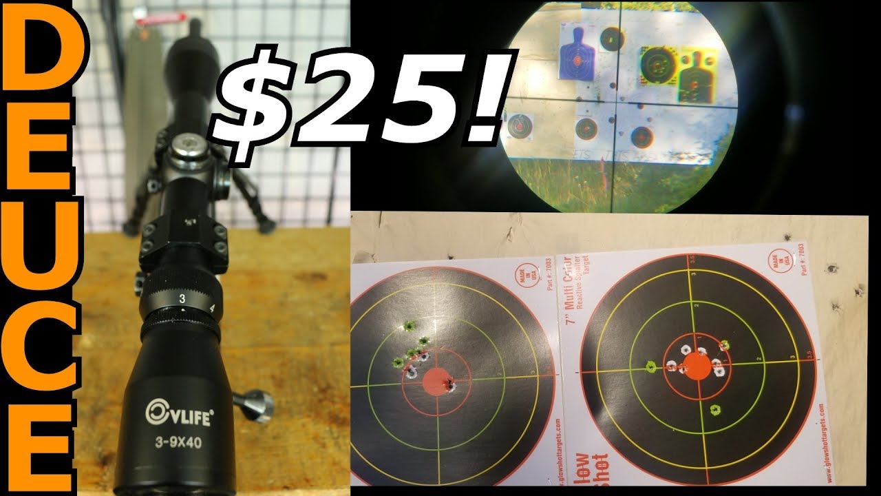 CVLife Rifle Scope Review by Deuce - YouTube