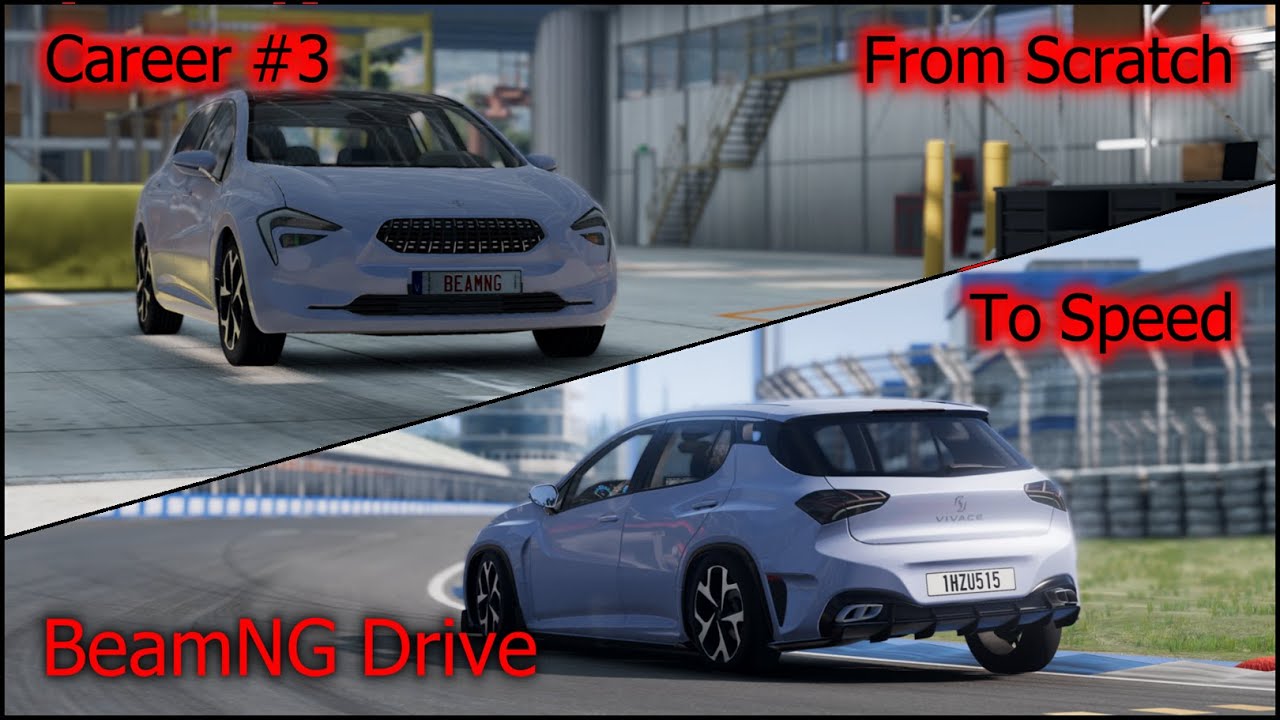 BeamNG Career Mode Ep. 3 – Custom Race Car Build Destroys Time Trials ...