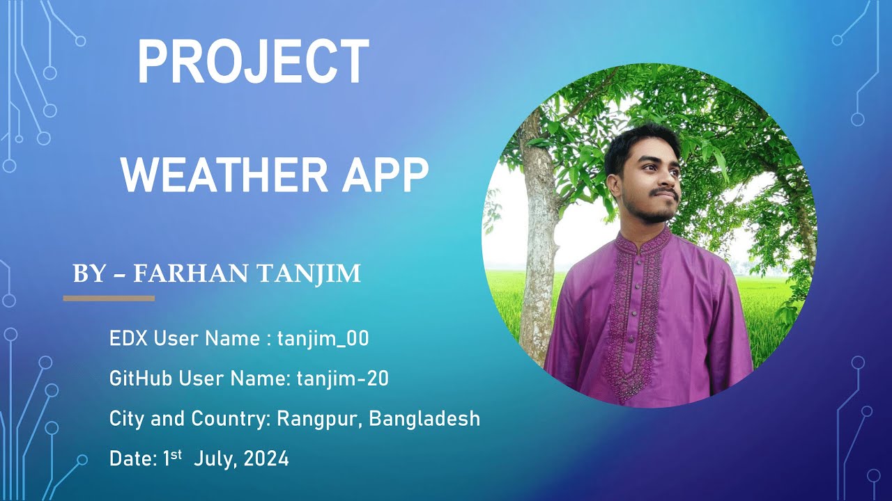 CS50P Final Project | Weather App - YouTube
