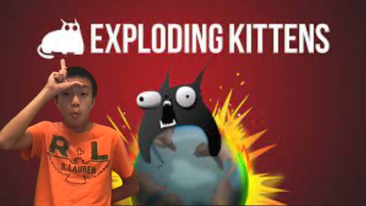 Playing Exploding Kittens - YouTube