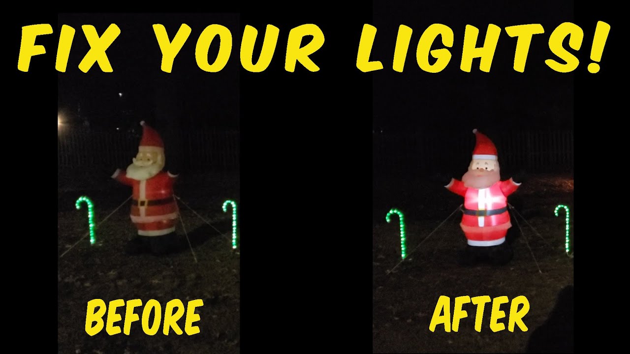 Replacing LED Lights in Holiday Inflatables (2) - YouTube