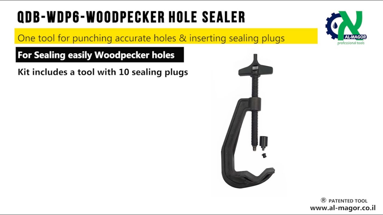 How to use QDB-WDP6-Woodpecker Hole / Al-Magor Field & Garden Tools ...