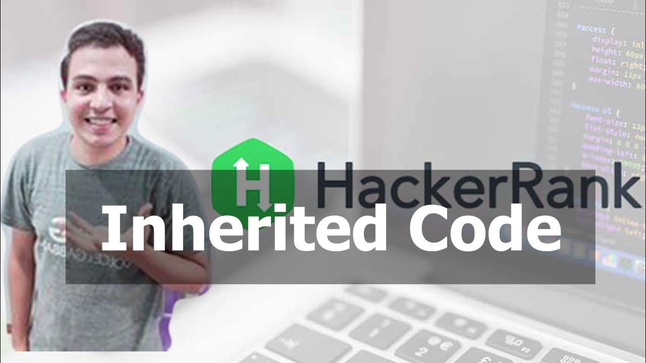 Inherited Code - YouTube