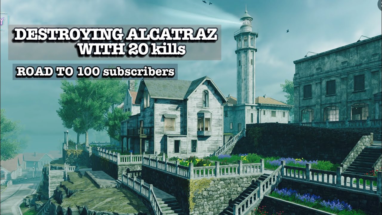 CALL OF DUTY destroying Alcatraz with 20 kills - YouTube