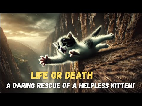 VIRAL! The last hope A Cat’s Fate Hanging by a Thread! - YouTube