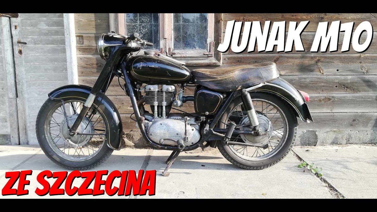 Junak M10 1963r - Oryginał prima sort. Jazda i prezentacja - YouTube
