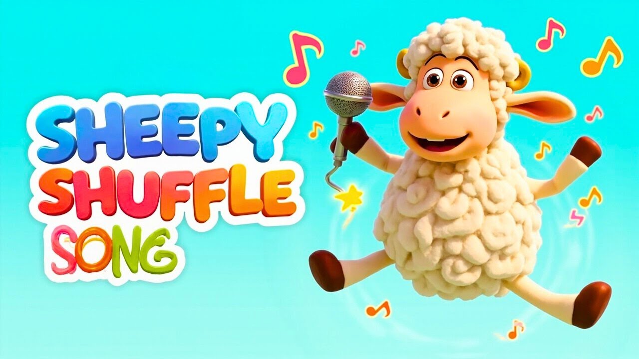 Sheep Dance Song for Kids! 🎶 The Sheepy Shuffle – Fun Farm Animal Dance & Music - YouTube