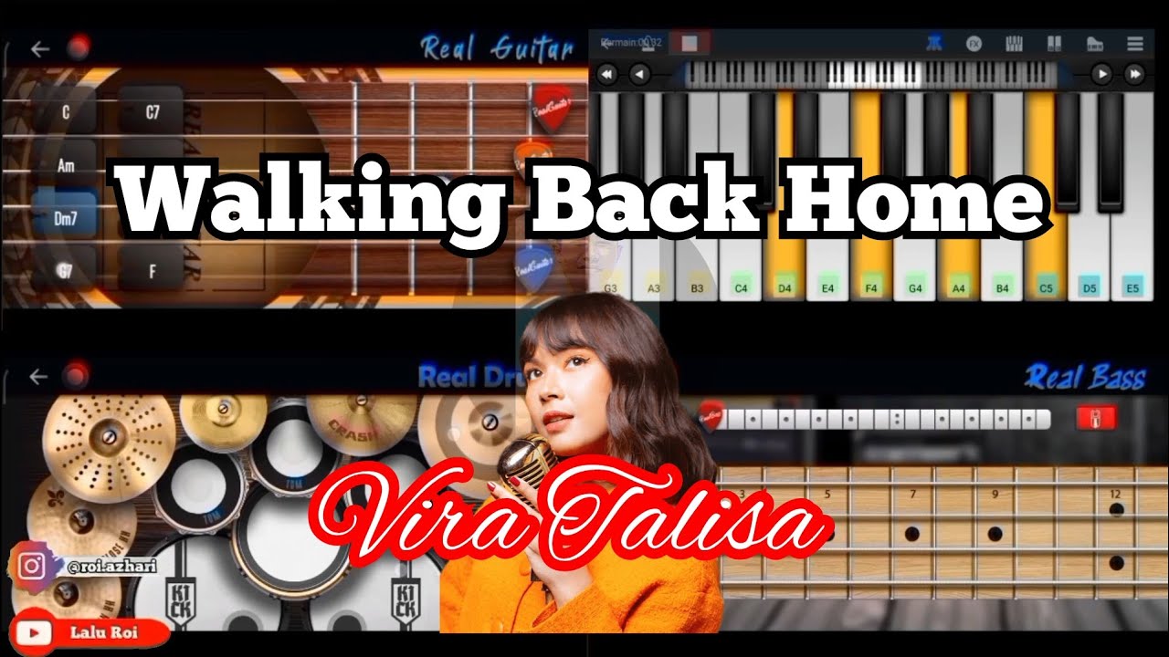 Walking Back Home - Vira Talisa | Android Band Cover - YouTube