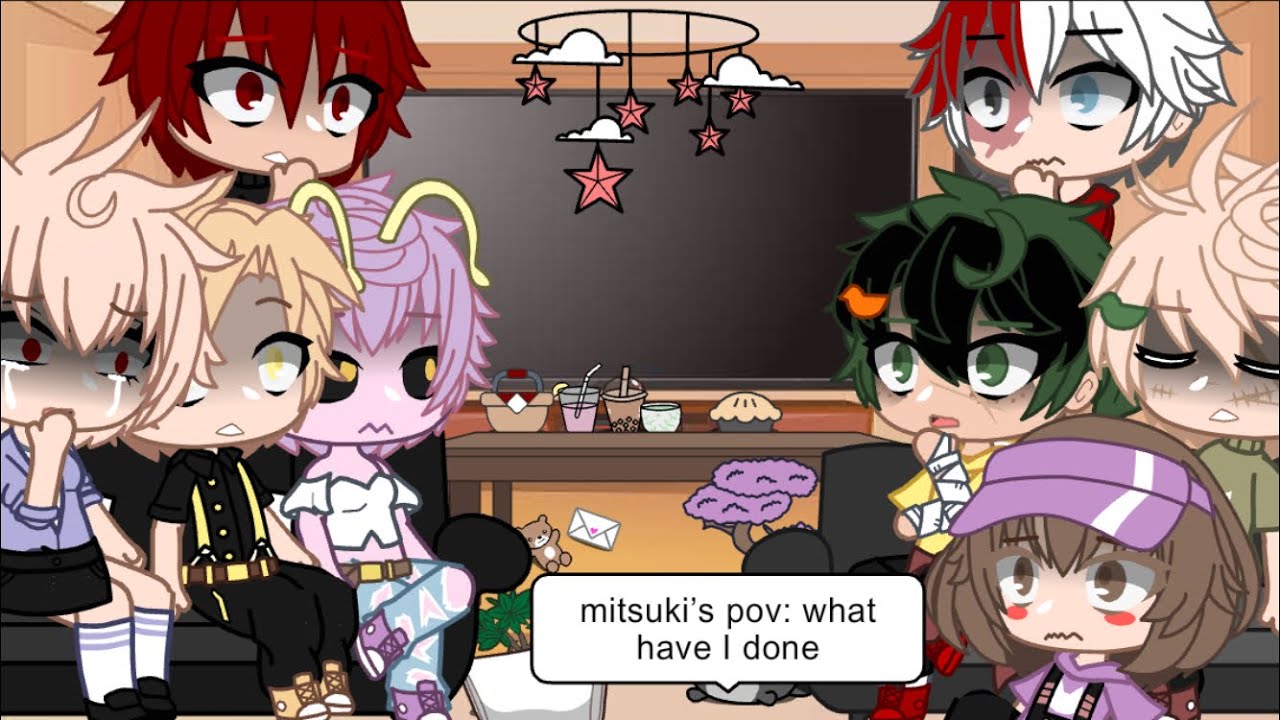 Mha react to sad Bakugo part 2 (including mitsuki) - YouTube