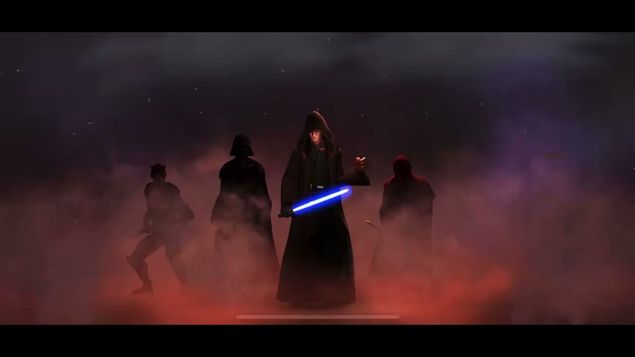 JML vs Lord Vader, Wat, Darth Vader, Maul, Royal Guard SWGOH 5v5 61 ...