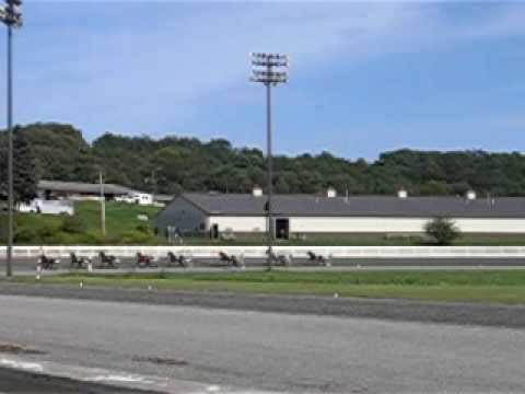 Racing at Monticello Raceway - YouTube