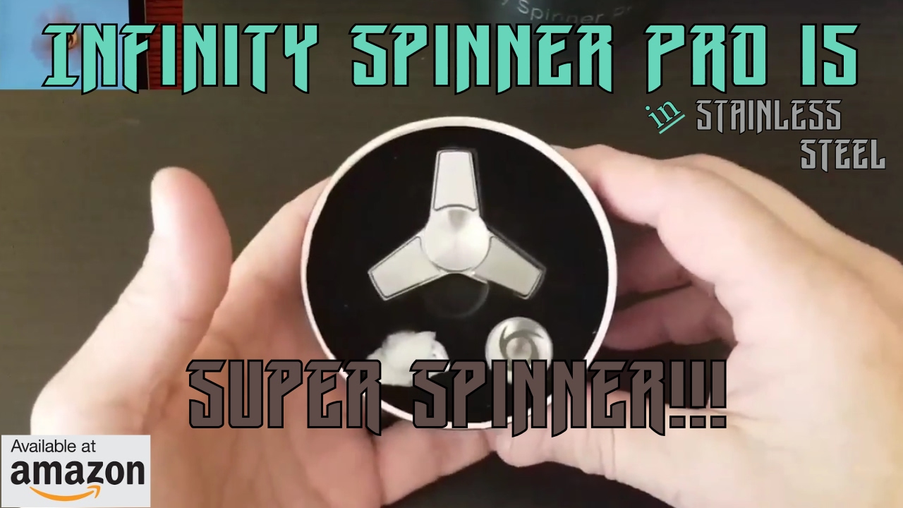 Fidget Spinner Review: Infinity Spinner Pro i5 C3 / Zentri Tri-Spinner ...