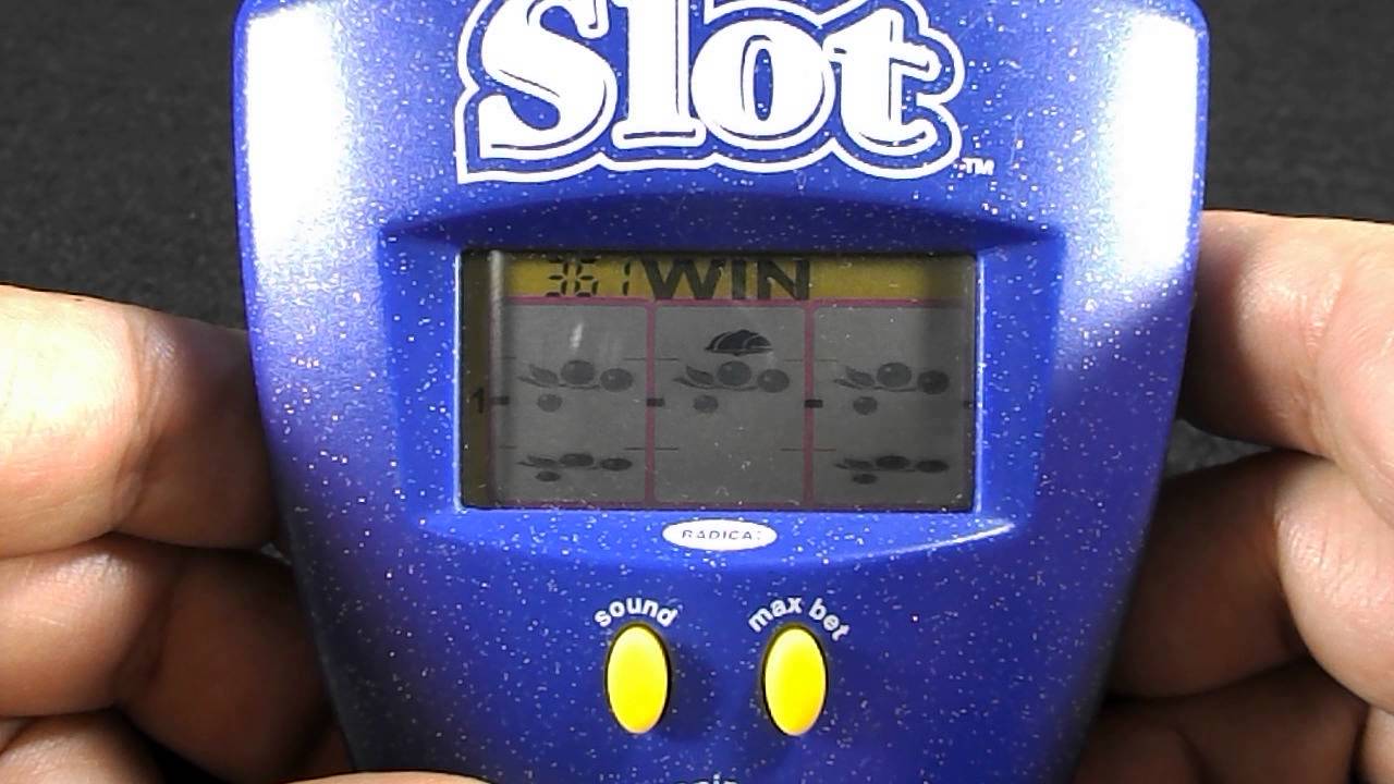 Radica Pocket Slot Handheld Pocket Electronic Game 2002 - YouTube