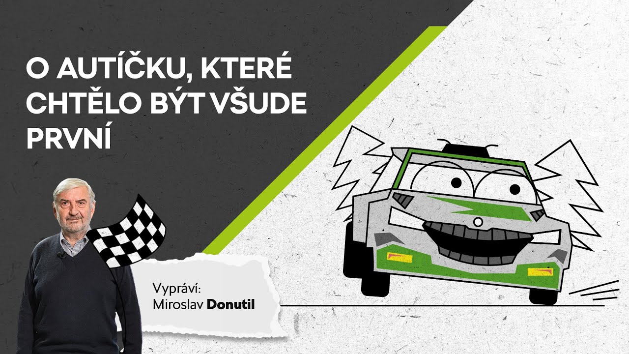 O autíčku, co chtělo být všude první | Ený a autíčka | Vánoční pohádky ...