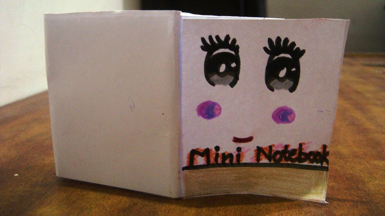 Diy:- Mini Paper Book/ Mini Paper Book with Glue, Tape, Scissor Or ...