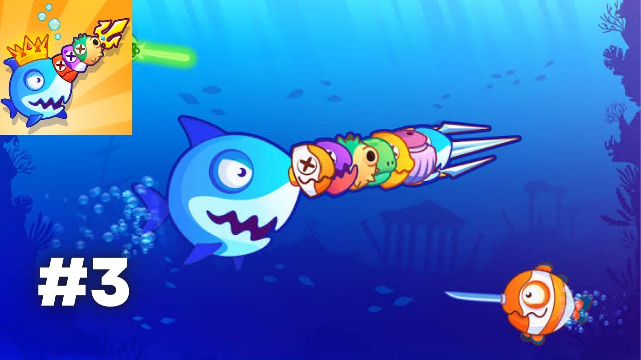 Fish.IO - Sushi Battle gameplay walkthrough Part 3 | 98 kills gameplay ...