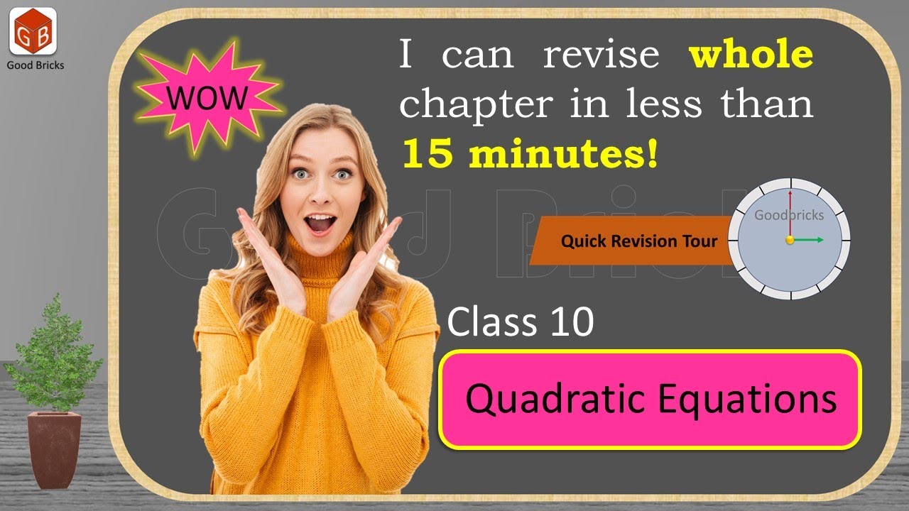 Class 10 Quadratic Equations Made Easy with simple trick by Math Expert - YouTube