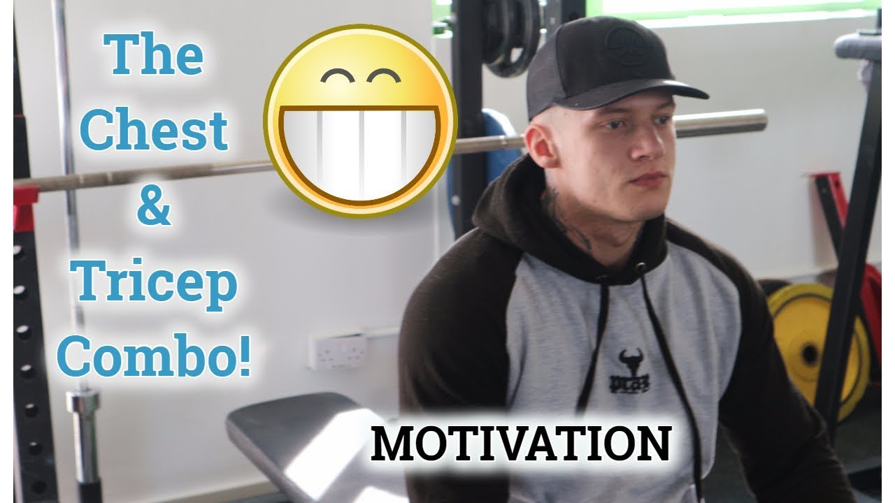 THE CHEST TRICEP COMBO | BLOOPER | TRAINING MOTIVATION - DFL - YouTube