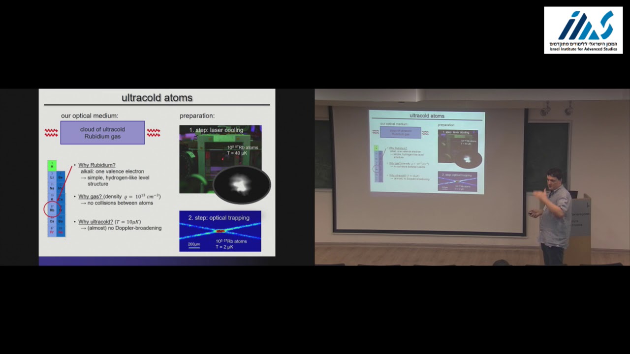 Sebastian Hofferberth - Nonlinear Quantum Optics mediated by Rydberg ...