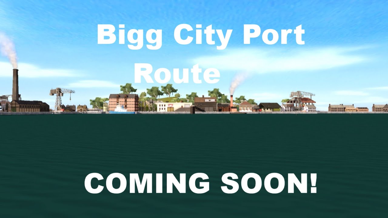 TRS19 | Bigg City Port Route [WIP] - YouTube
