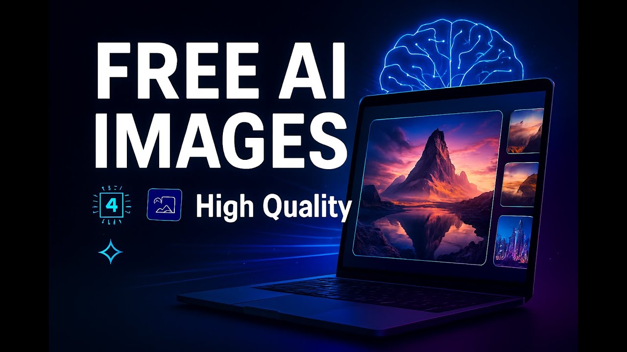 How to create high-quality images for free with AI - YouTube