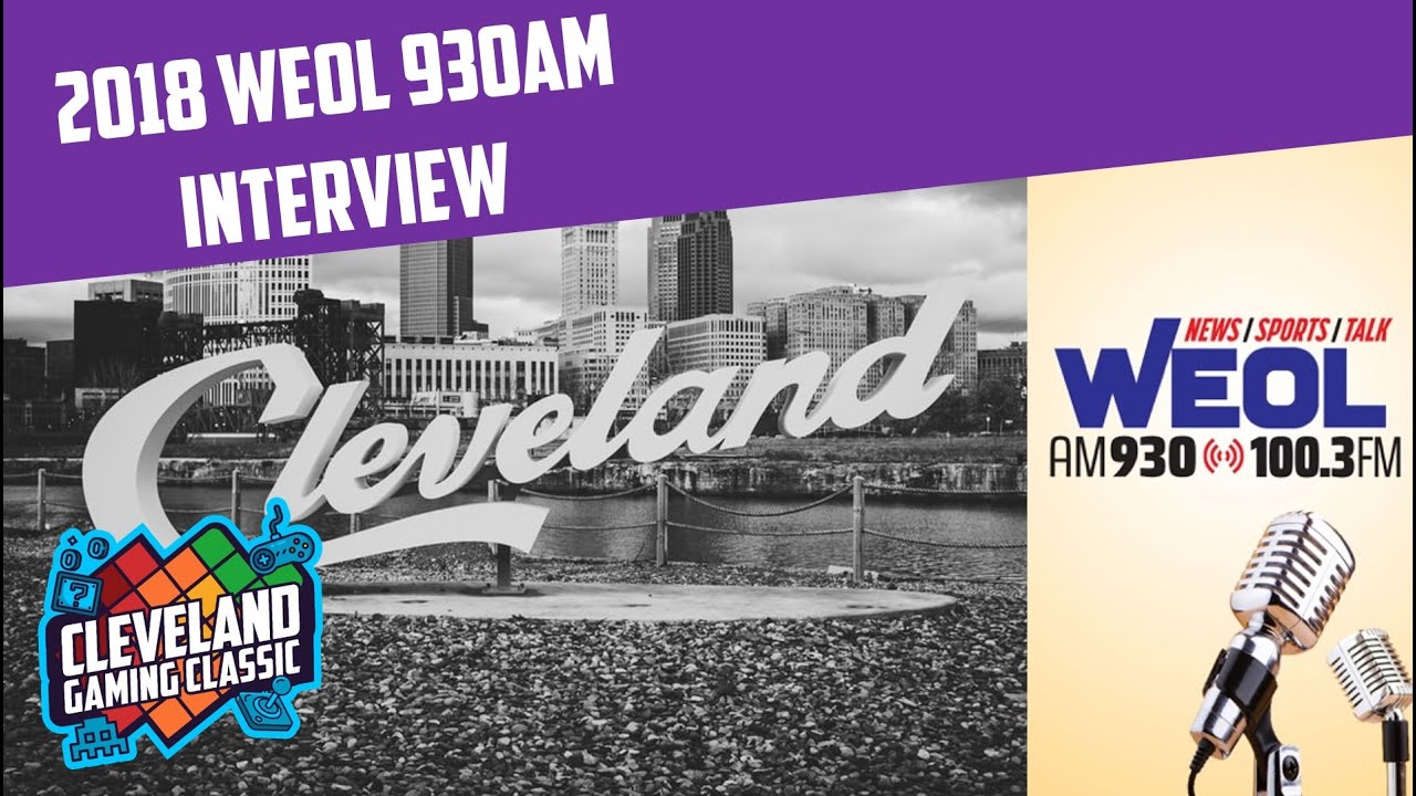 WEOL Radio 930 AM Interview with Tecmo Cleveland 2018 - YouTube