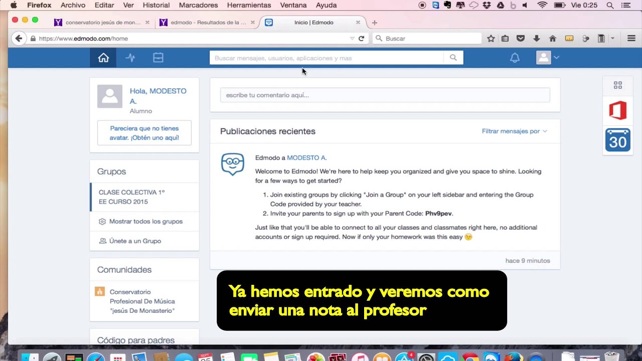 Como entrar en Edmodo - YouTube