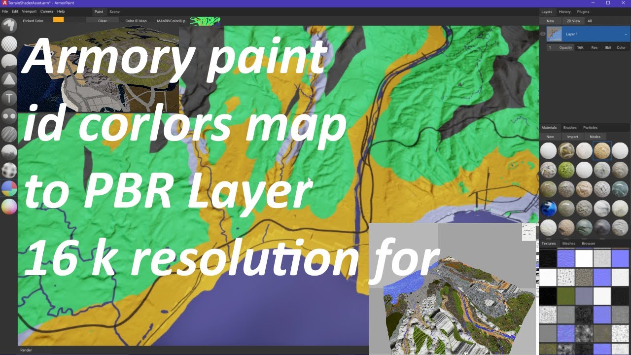 armory paint ! une alternative low cost a substance painter - YouTube