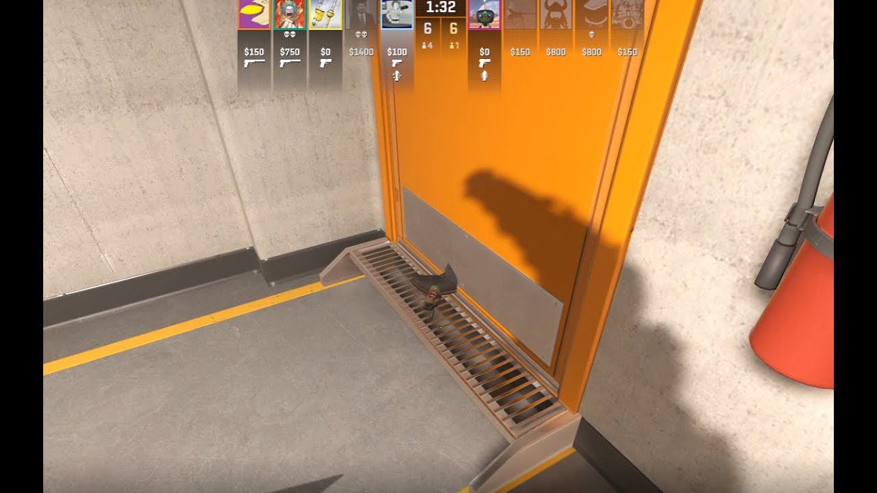 CS2 decoy grenade kill through the door - YouTube