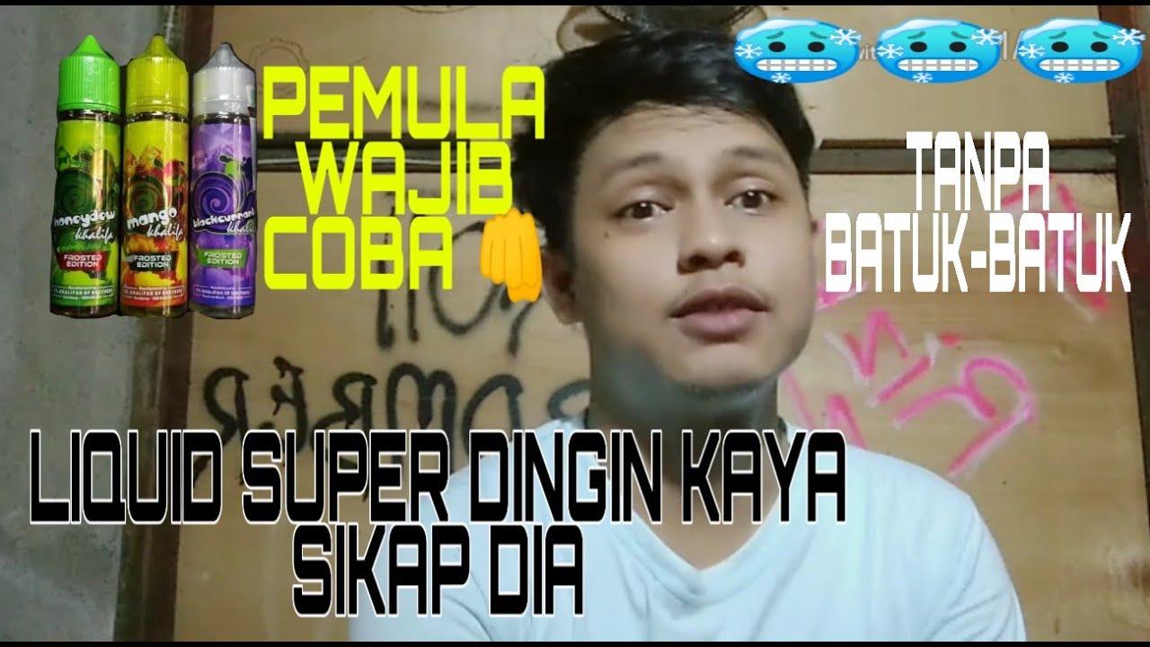 REKOMENDASI LIQUID VAPE UNTUK PEMULA || RASA BUAH ENAK - YouTube